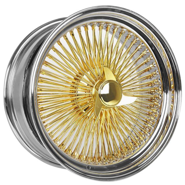 22” Wire Wheels | Chrome, Gold & Spoke Rims - Ninja Tire