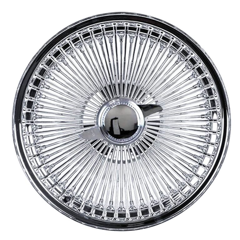 18X8 FWD Chrome 100 Spoke Wire Wheels - set of 4 - Ninja Tire