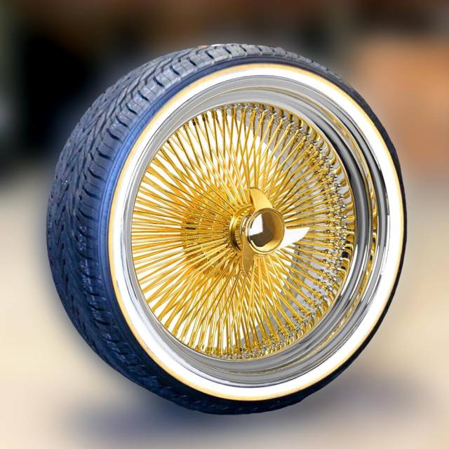 Lowrider Wire Wheels - Ninja Tire