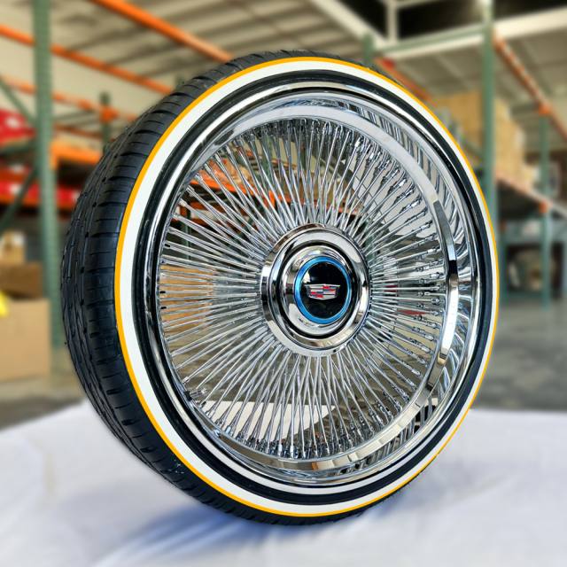 22” Wire Wheels | Chrome, Gold & Spoke Rims - Ninja Tire