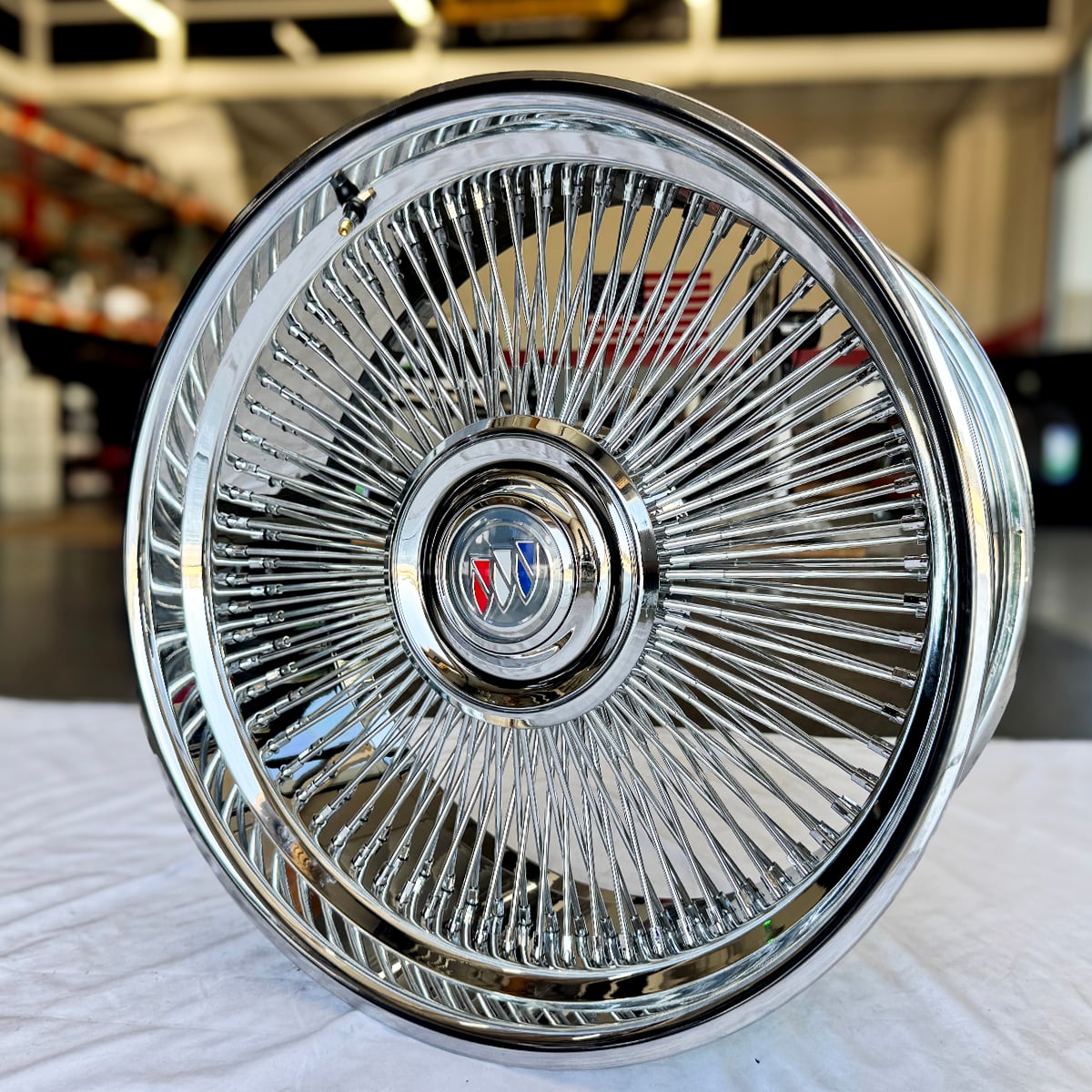22×9” Chrome Forged Wire Wheels – Direct Bolt - Ninja Tire