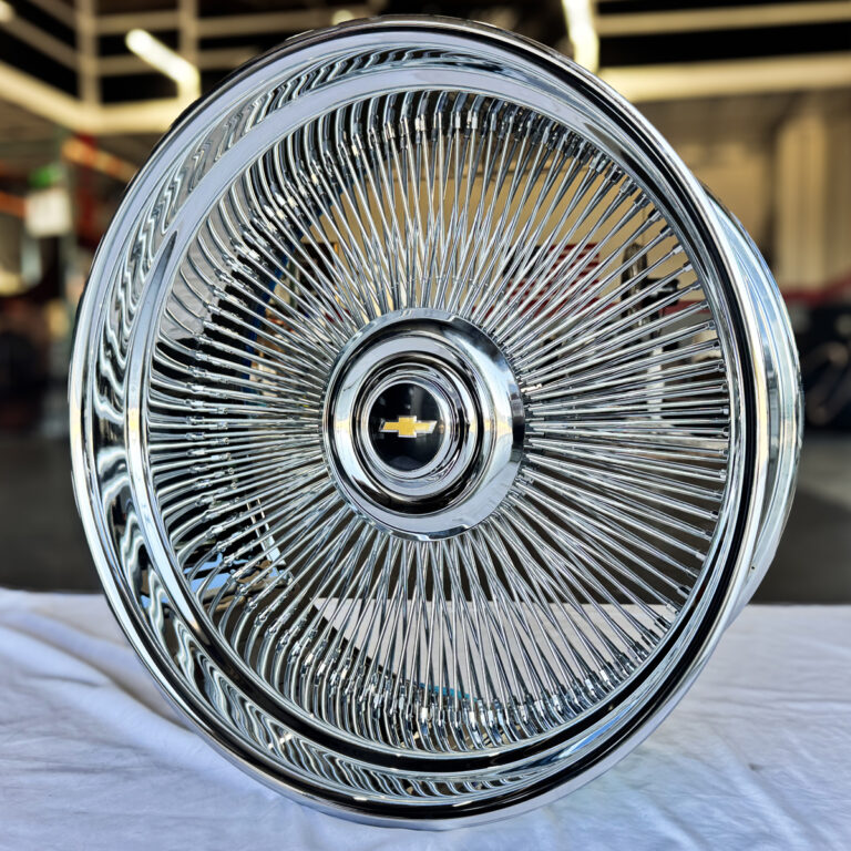 26” Gold Dayton-Style Wire Wheels (26×9/26×10) - Ninja Tire