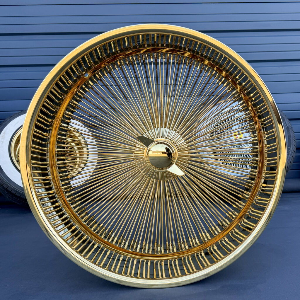 26” Wire Wheels | Chrome, Gold & Staggered Donk Rims - Ninja Tire