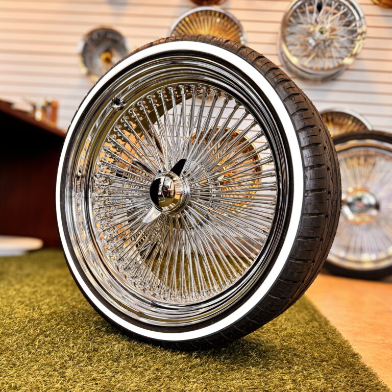 22” Wire Wheels | Chrome, Gold & Spoke Rims - Ninja Tire