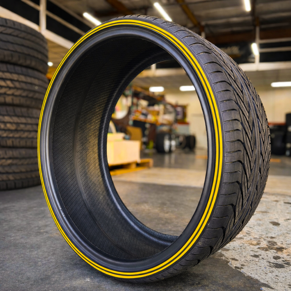 275/25R26 Double Gold Stripe Tires | Ninja Signature - Ninja Tire