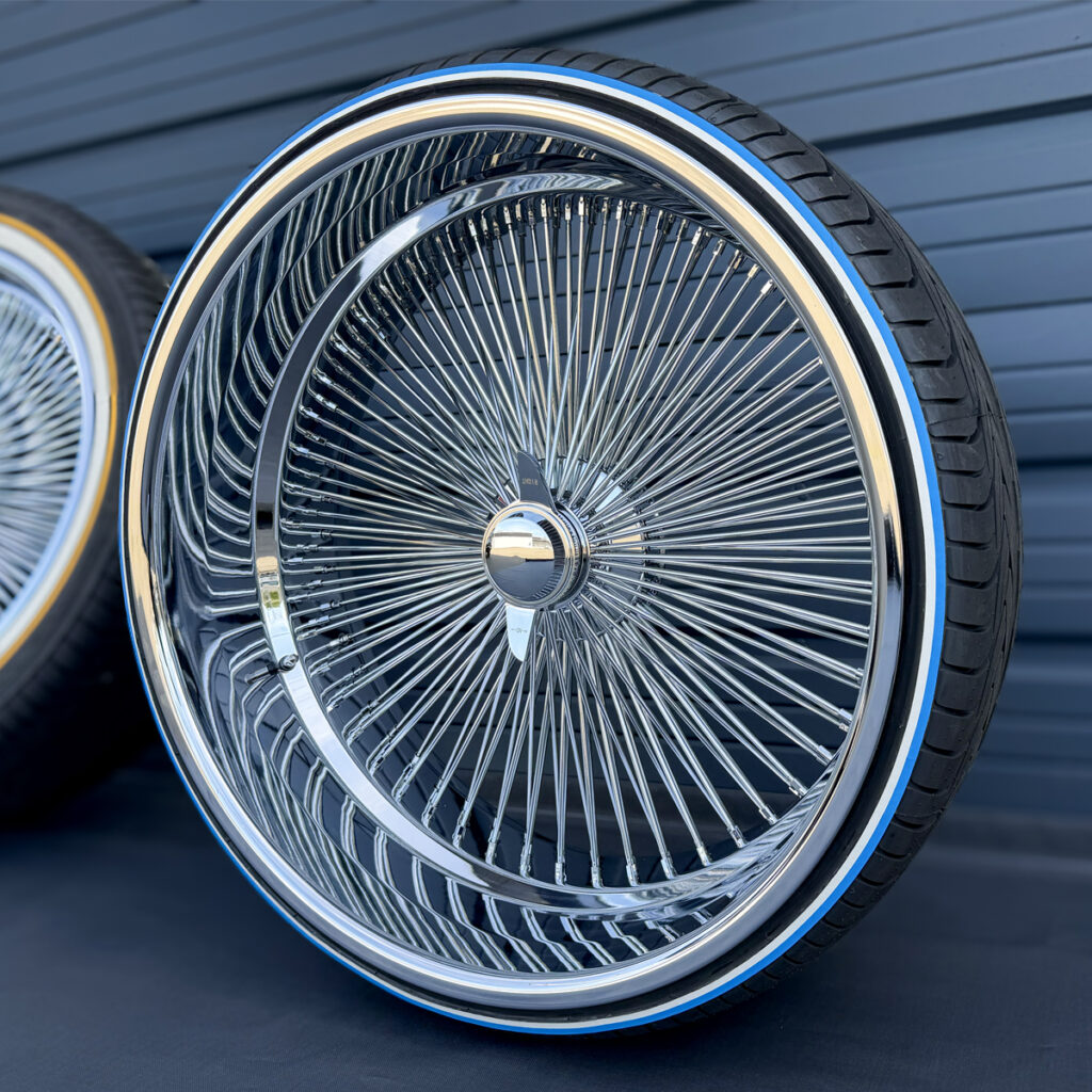 26” Wire Wheels | Chrome, Gold & Staggered Donk Rims - Ninja Tire